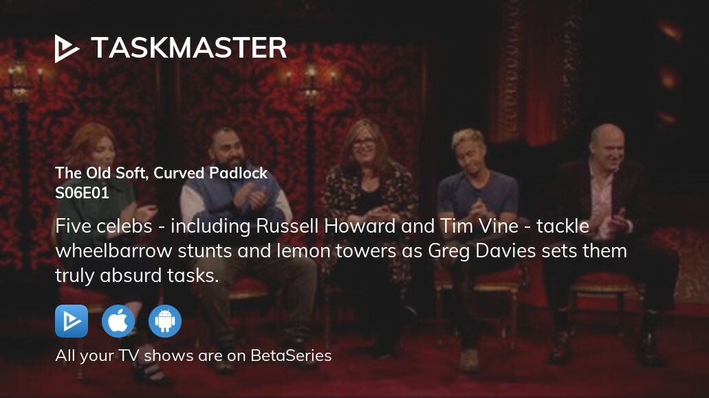 Watch Taskmaster season 6 episode 1 streaming | BetaSeries.com