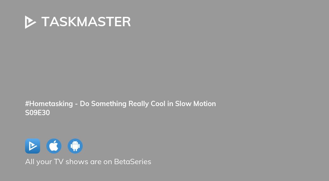 Watch Taskmaster season 9 episode 30 streaming online | BetaSeries.com