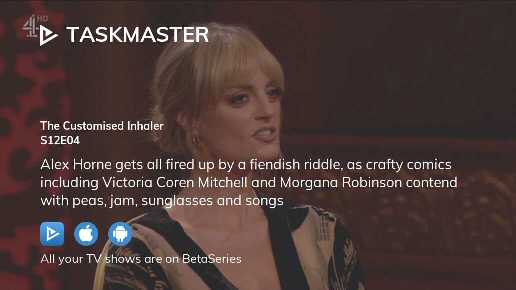 Watch Taskmaster season 12 episode 4 streaming