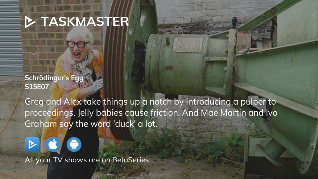 Watch Taskmaster season 15 episode 7 streaming online | BetaSeries.com