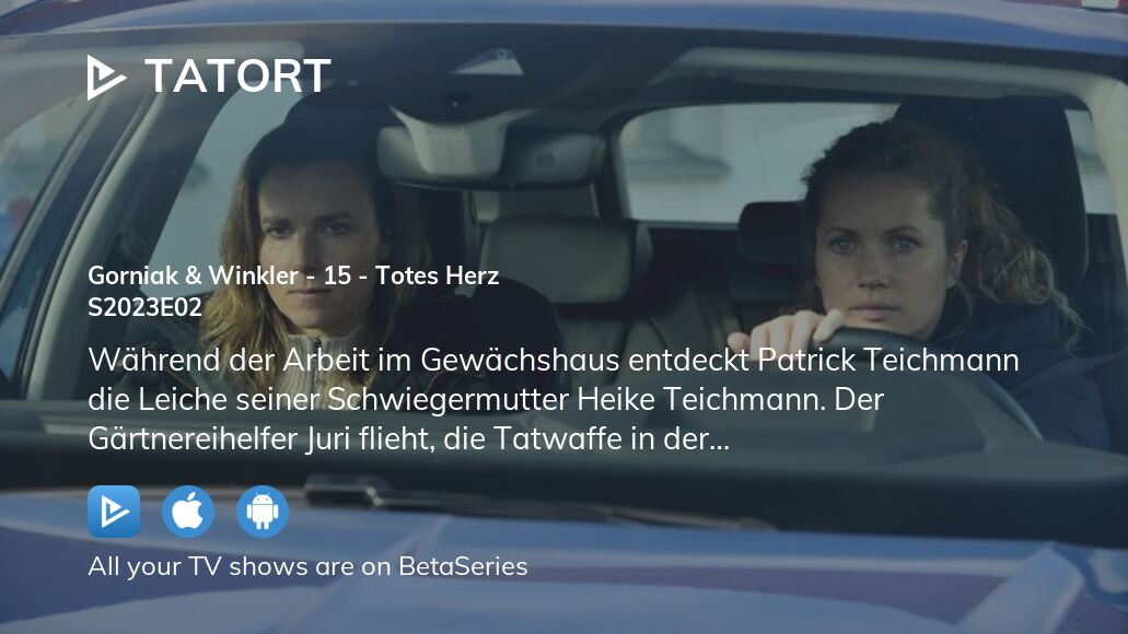 Where to watch Tatort season 2023 episode 2 full streaming ...
