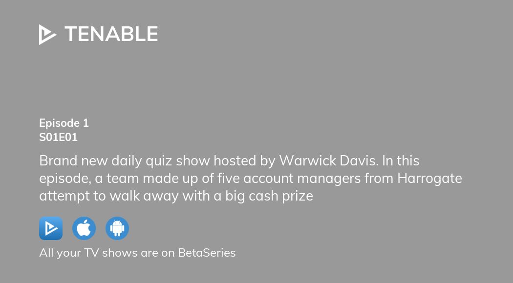 Watch Tenable season 1 episode 1 streaming