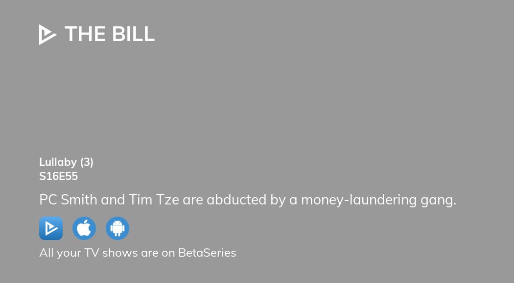 Watch The Bill season 16 episode 55 streaming online | BetaSeries.com