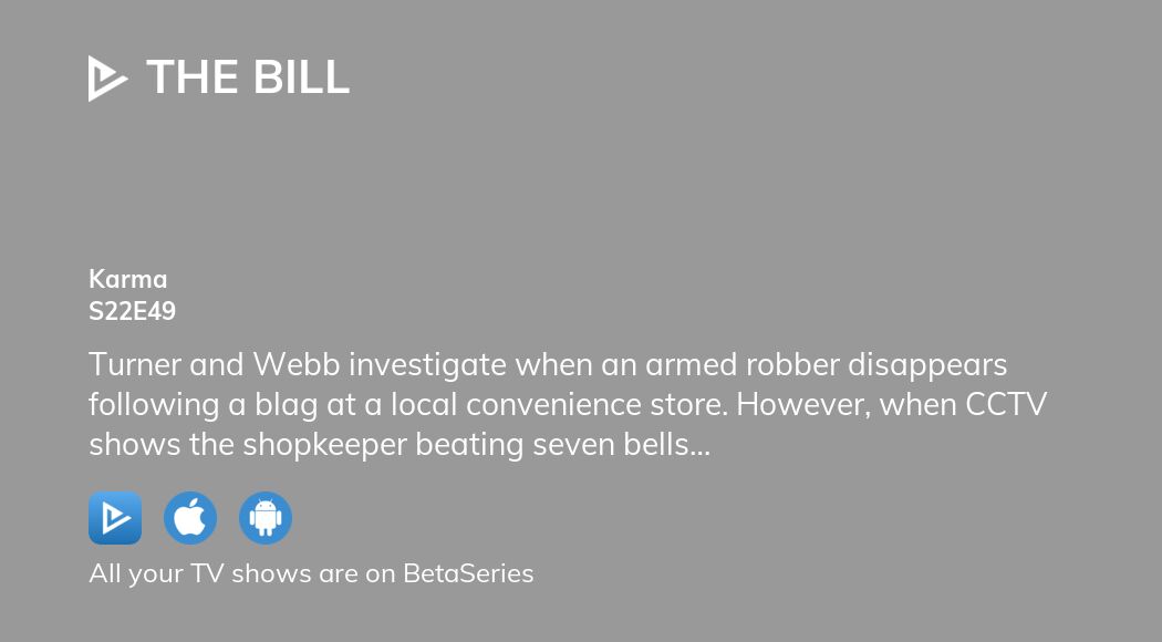 Where to watch The Bill season 22 episode 49 full streaming ...