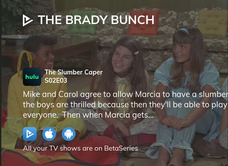 Watch The Brady Bunch season 2 episode 3 streaming