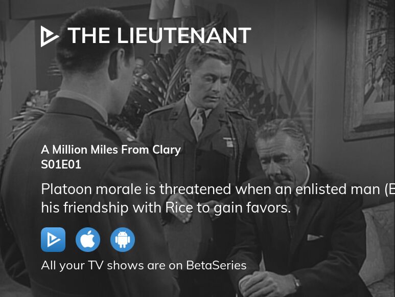 Watch The Lieutenant season 1 episode 1 streaming