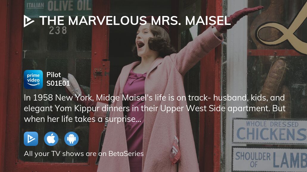 Watch The Marvelous Mrs. Maisel season 1 episode 1 streaming
