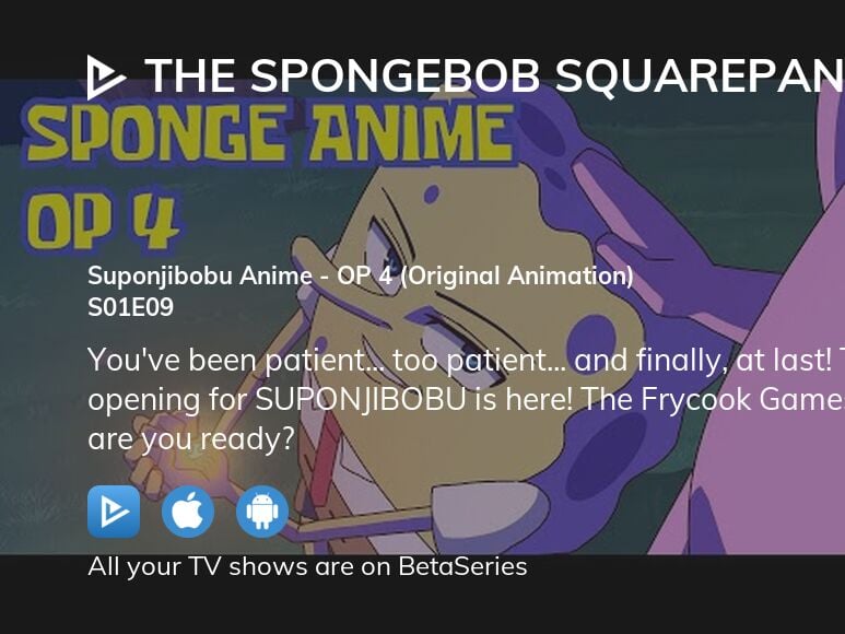 Where to watch The SpongeBob SquarePants Anime season 1 episode 9 full ...