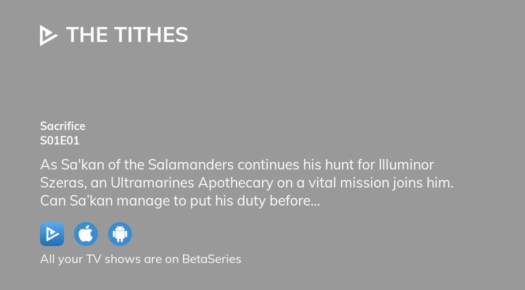 Watch The Tithes season 1 episode 1 streaming