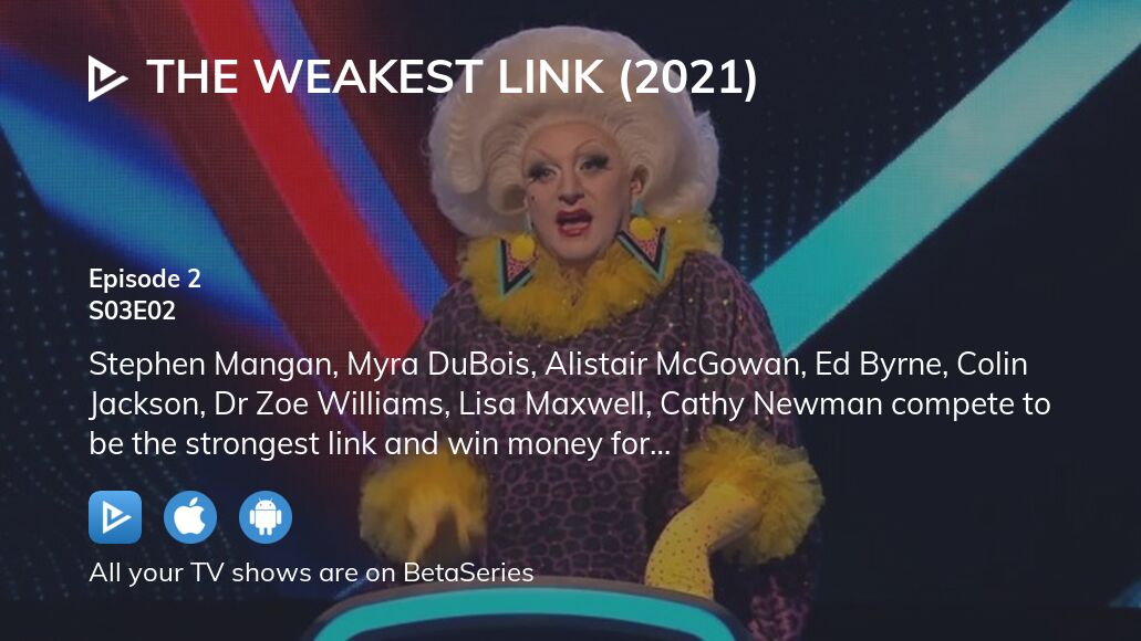 Watch The Weakest Link (2021) season 3 episode 2 streaming