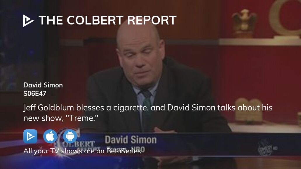 Watch The Colbert Report season 6 episode 47 streaming