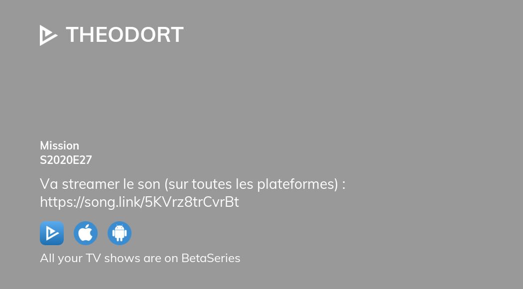 Where to watch THEODORT season 2020 episode 27 full streaming ...