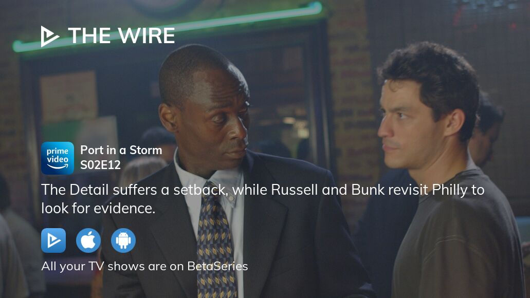 Watch The Wire season 2 episode 12 streaming