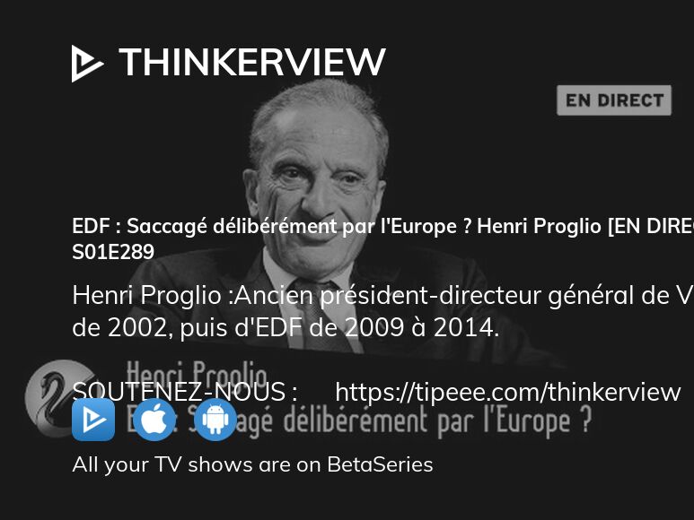 Watch ThinkerView season 1 episode 289 streaming