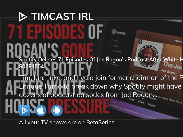 Watch Timcast IRL season 2 episode 1554 streaming