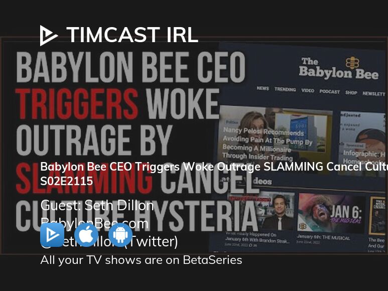Watch Timcast IRL season 2 episode 2115 streaming