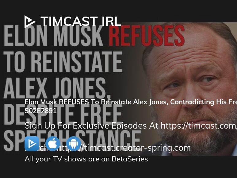 Watch Timcast IRL season 2 episode 2891 streaming