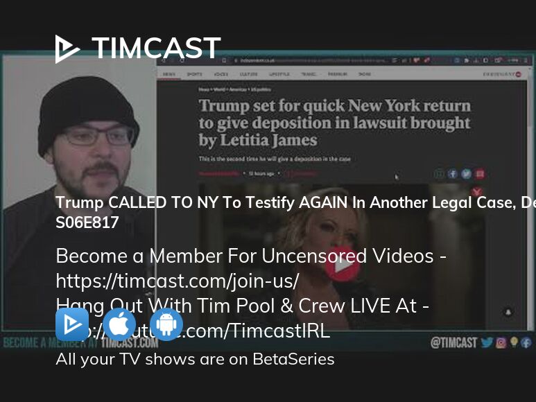 Watch Timcast season 6 episode 817 streaming