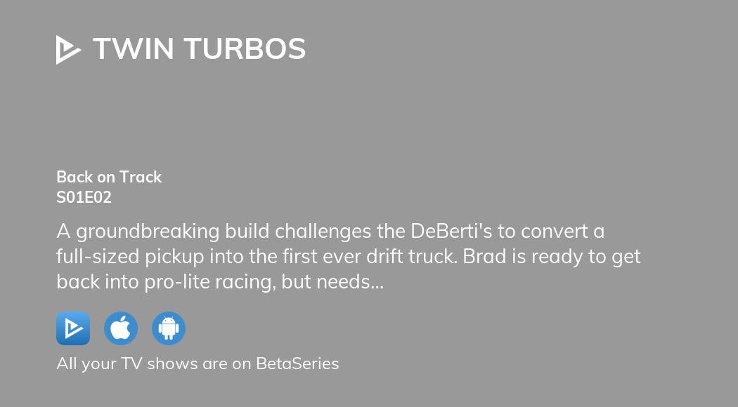 Watch Twin Turbos season 1 episode 2 streaming