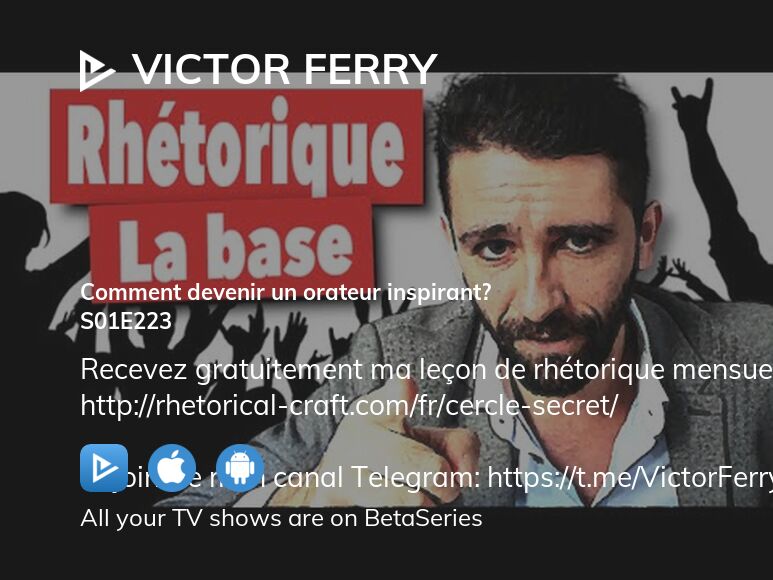 Where to watch Victor Ferry season 1 episode 223 full streaming? | BetaSeries.com