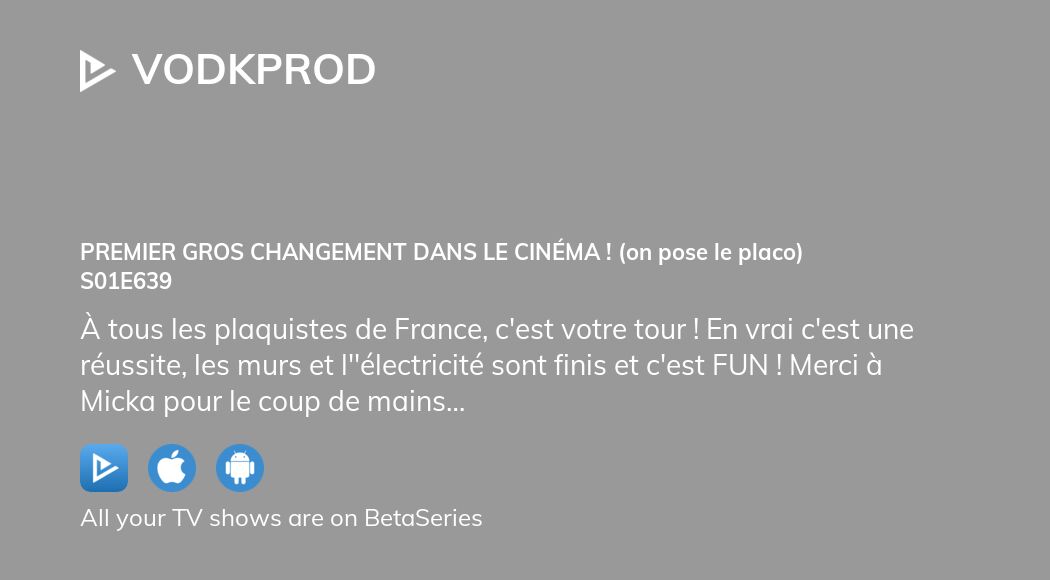 Where to watch VodkProd season 1 episode 639 full streaming ...