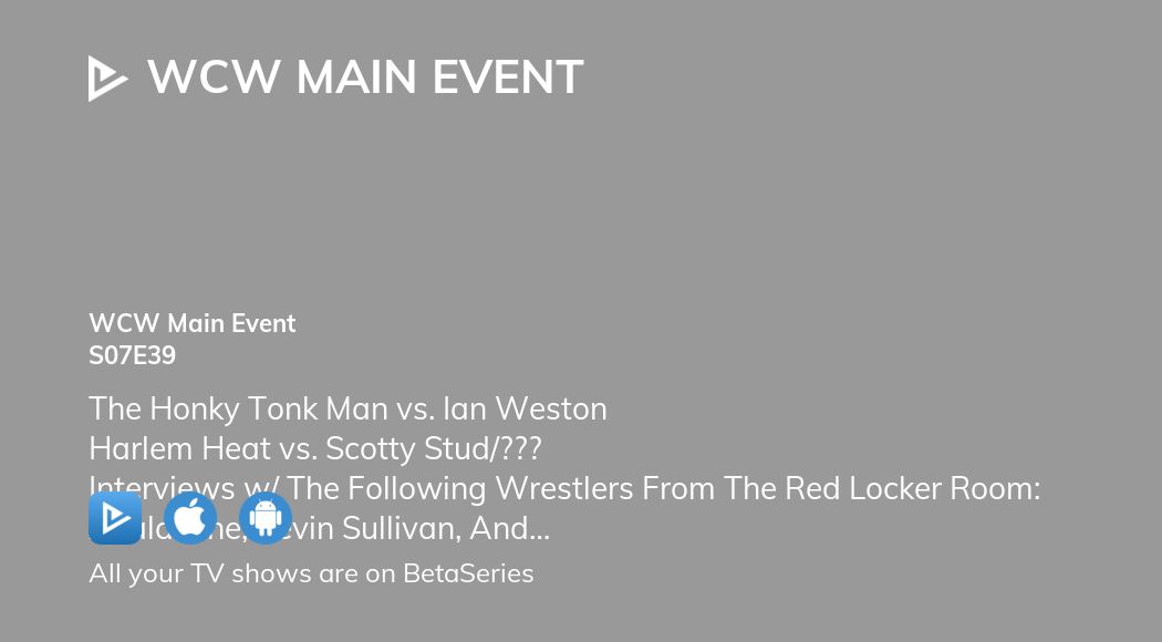 Watch WCW Main Event season 7 episode 39 streaming
