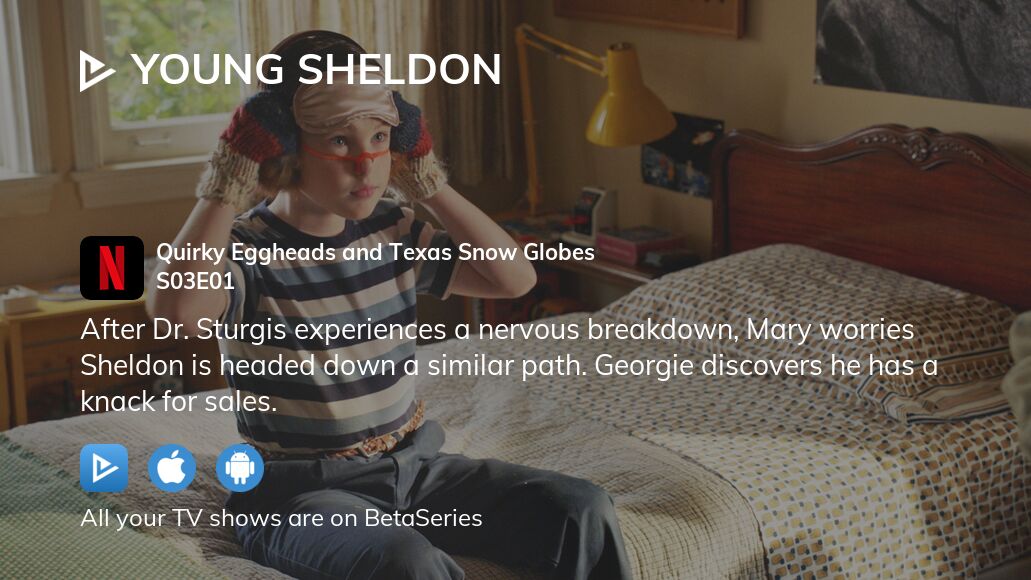 Watch Young Sheldon season 3 episode 1 streaming