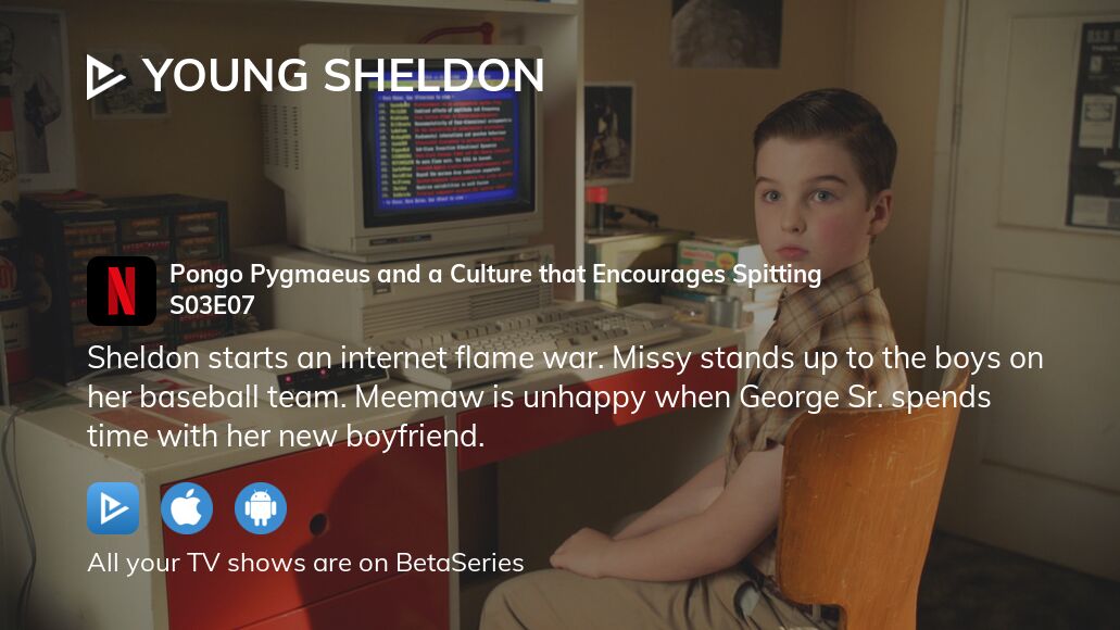 Watch Young Sheldon season 3 episode 7 streaming