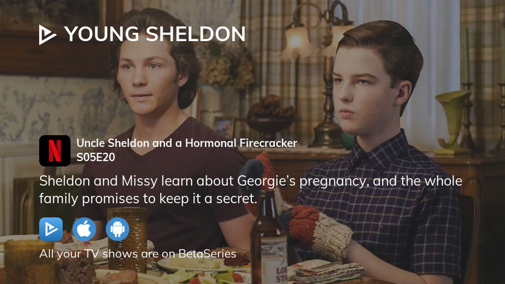 Watch Young Sheldon season 5 episode 20 streaming