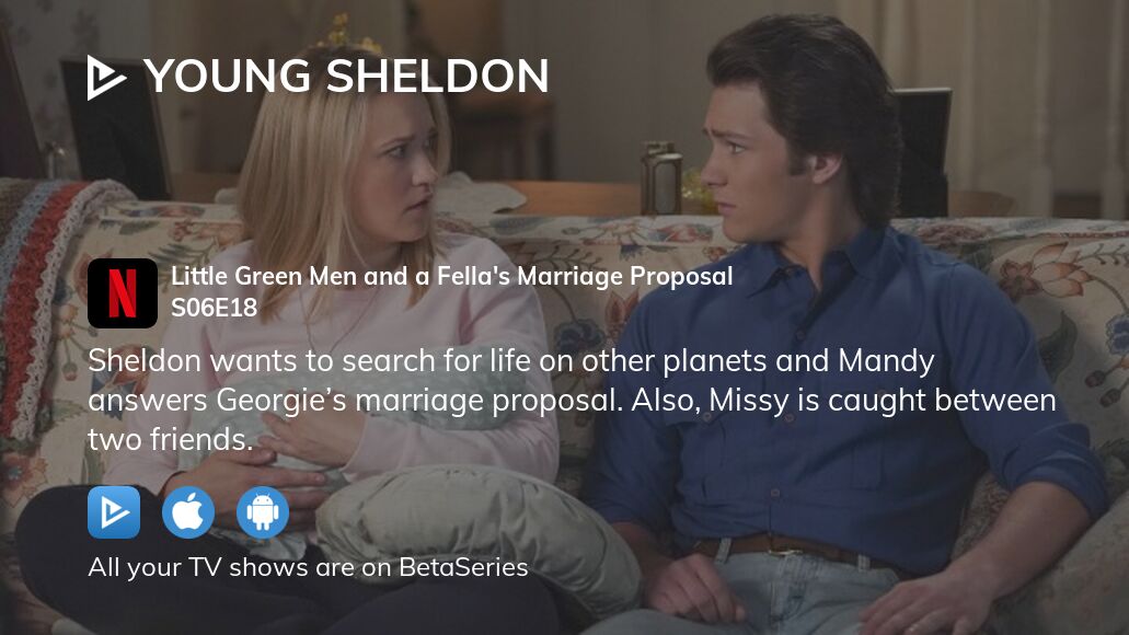 Watch Young Sheldon season 6 episode 18 streaming