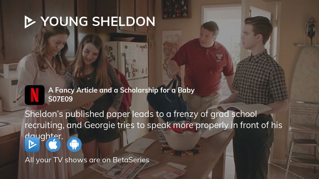 Watch Young Sheldon season 7 episode 9 streaming