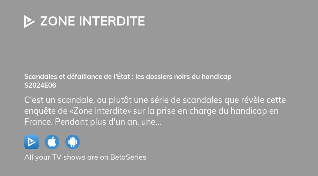 Watch Zone interdite season 2024 episode 6 streaming