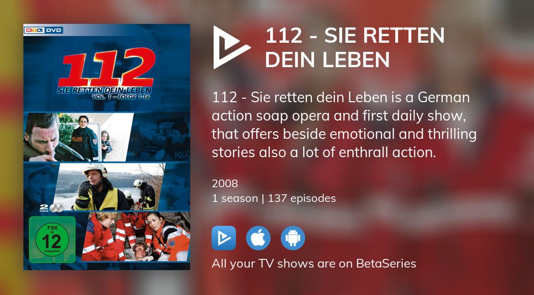 Watch 112 - They save your life streaming