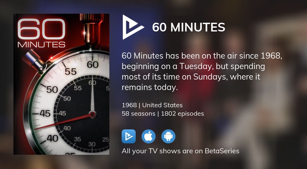 Watch 60 Minutes streaming