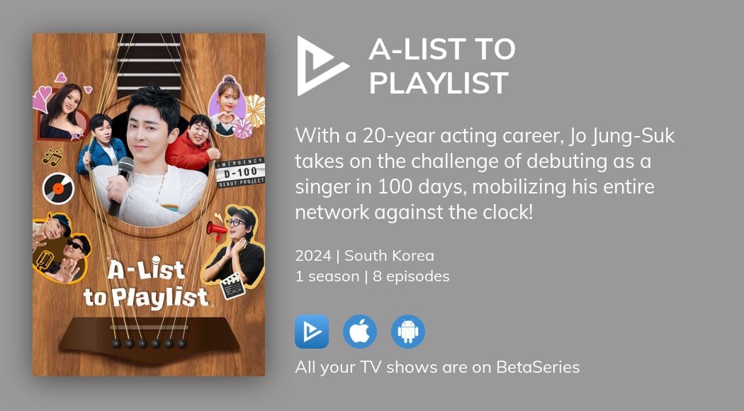 Watch A-List to Playlist streaming