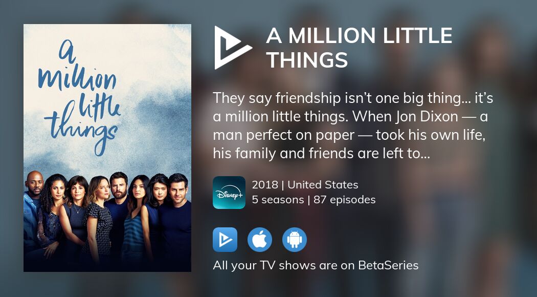 Watch A Million Little Things streaming