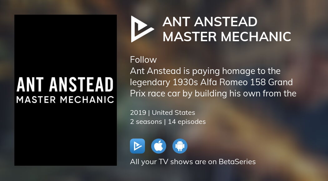 Watch Ant Anstead Master Mechanic streaming