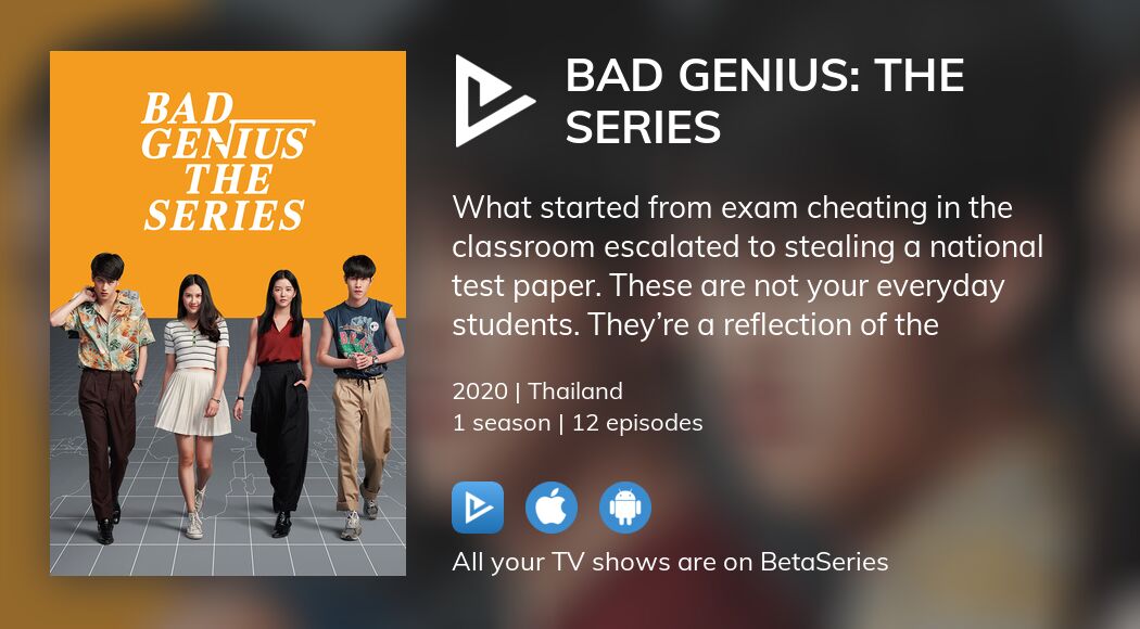 Watch Bad Genius: The Series streaming
