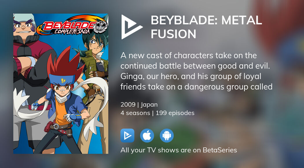 Watch Beyblade: Metal Fusion streaming