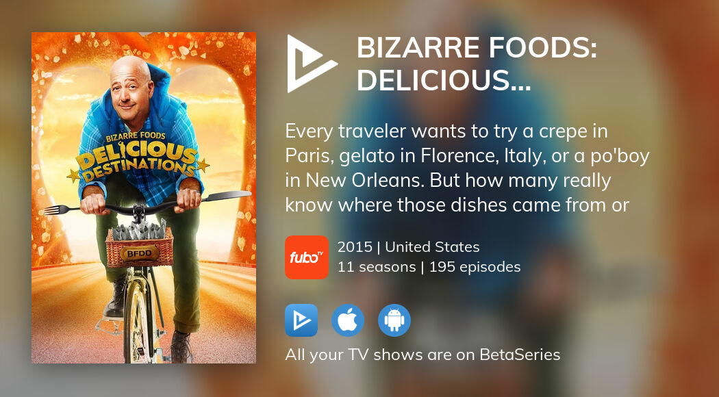 Watch Bizarre Foods: Delicious Destinations streaming