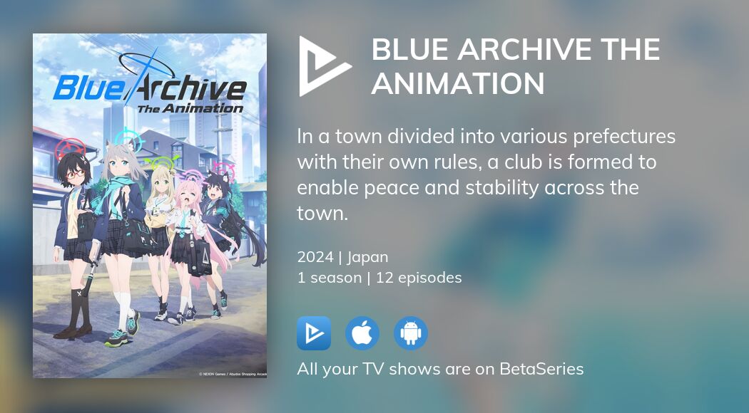 Watch Blue Archive The Animation streaming