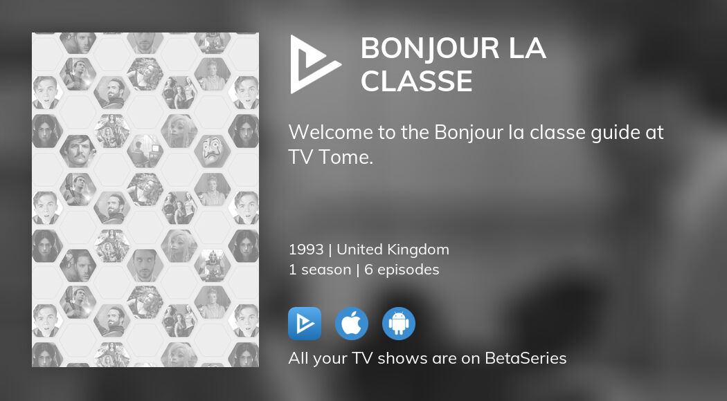 Watch Bonjour la classe streaming