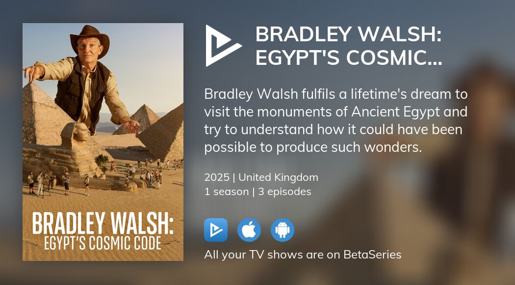 Watch Bradley Walsh: Egypt's Cosmic Code streaming