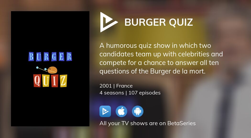 Watch Burger Quiz streaming