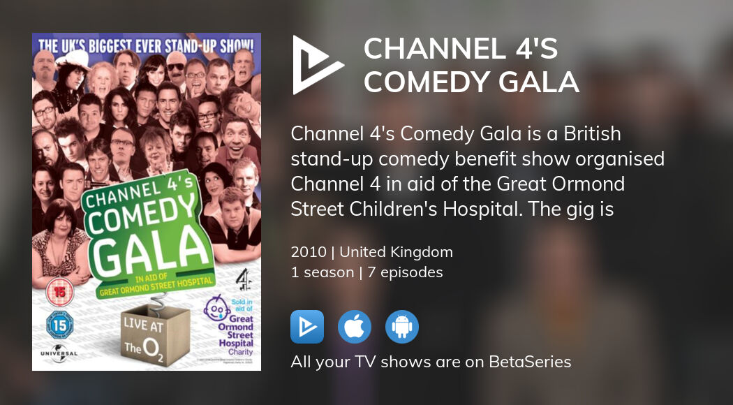 Where to watch Channel 4's Comedy Gala TV series streaming online ...