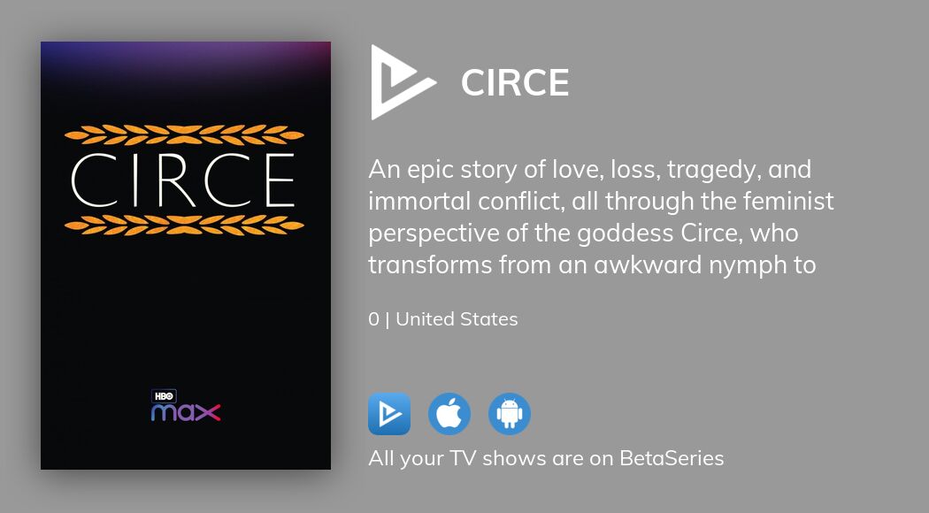 Watch Circe streaming