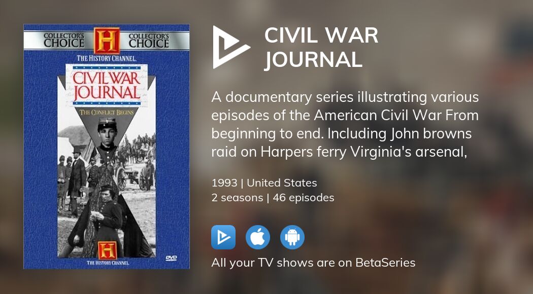 Watch Civil War Journal streaming