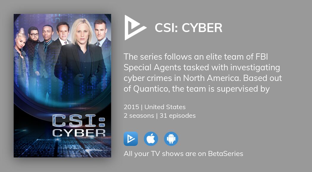 Watch CSI: Cyber streaming