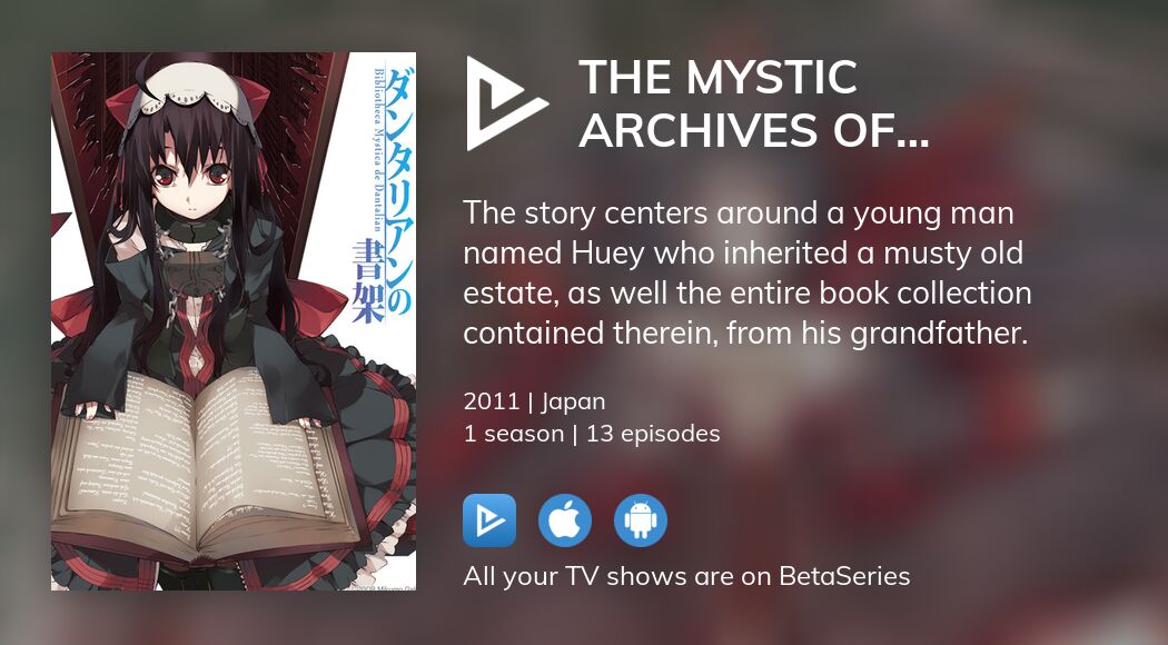 Watch The Mystic Archives of Dantalian streaming