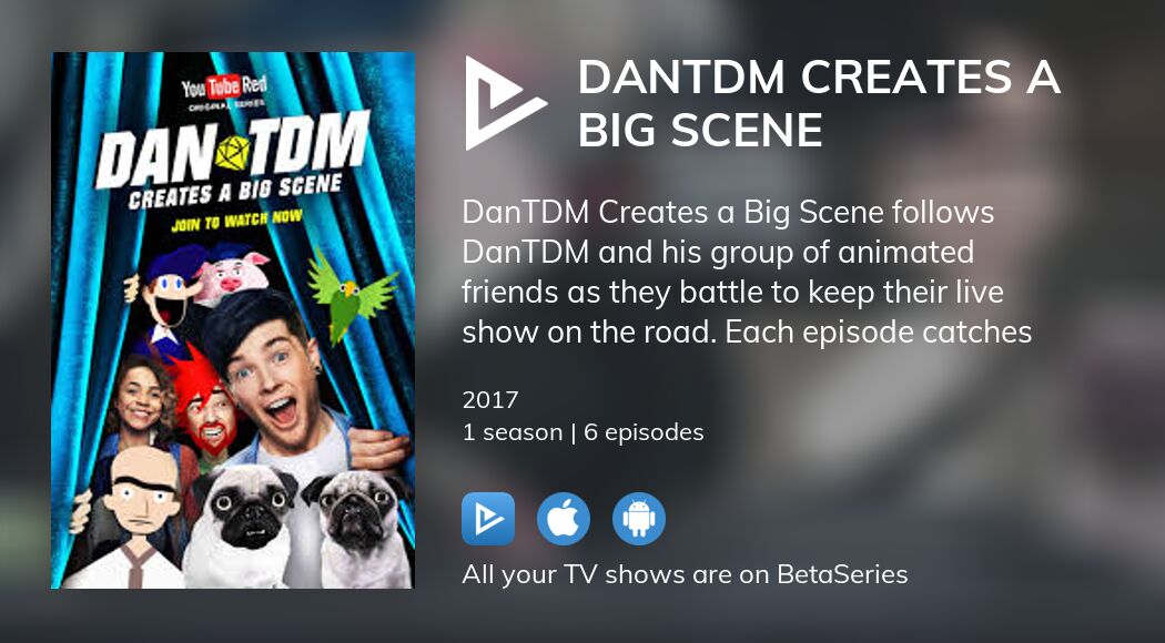 Watch DanTDM Creates a Big Scene streaming